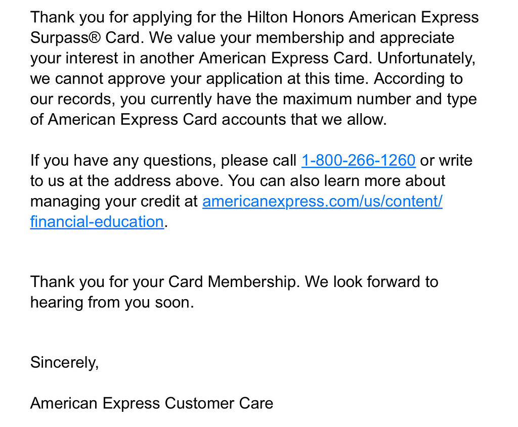 报两个DP：已有一张Amex Hilton Honors/Surpass，nll申请Pending review秒拒 - 信用卡 - 美卡论坛