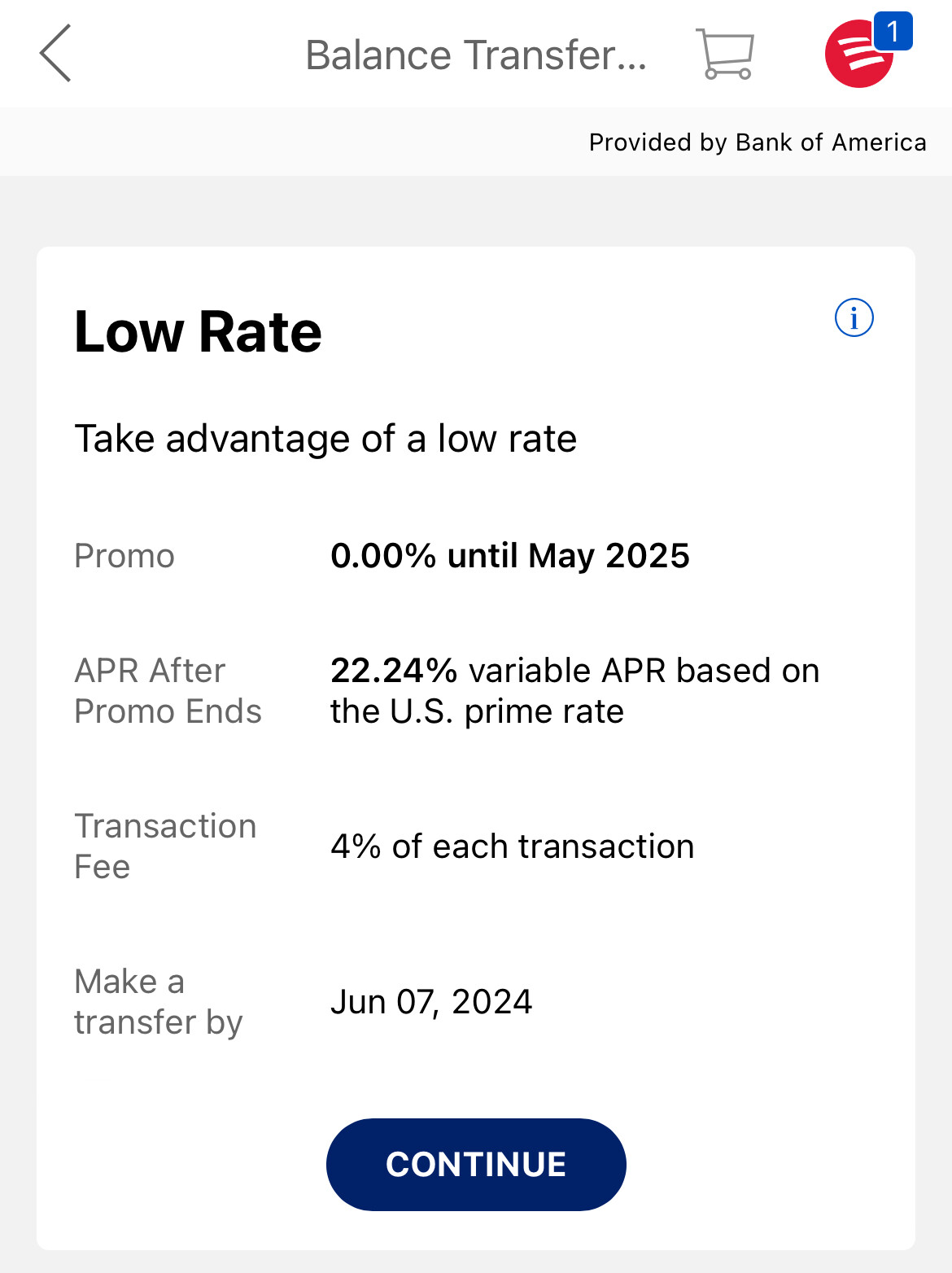 泥潭里好像很少谈论balance transfer offer? - 玩卡 - 美卡论坛