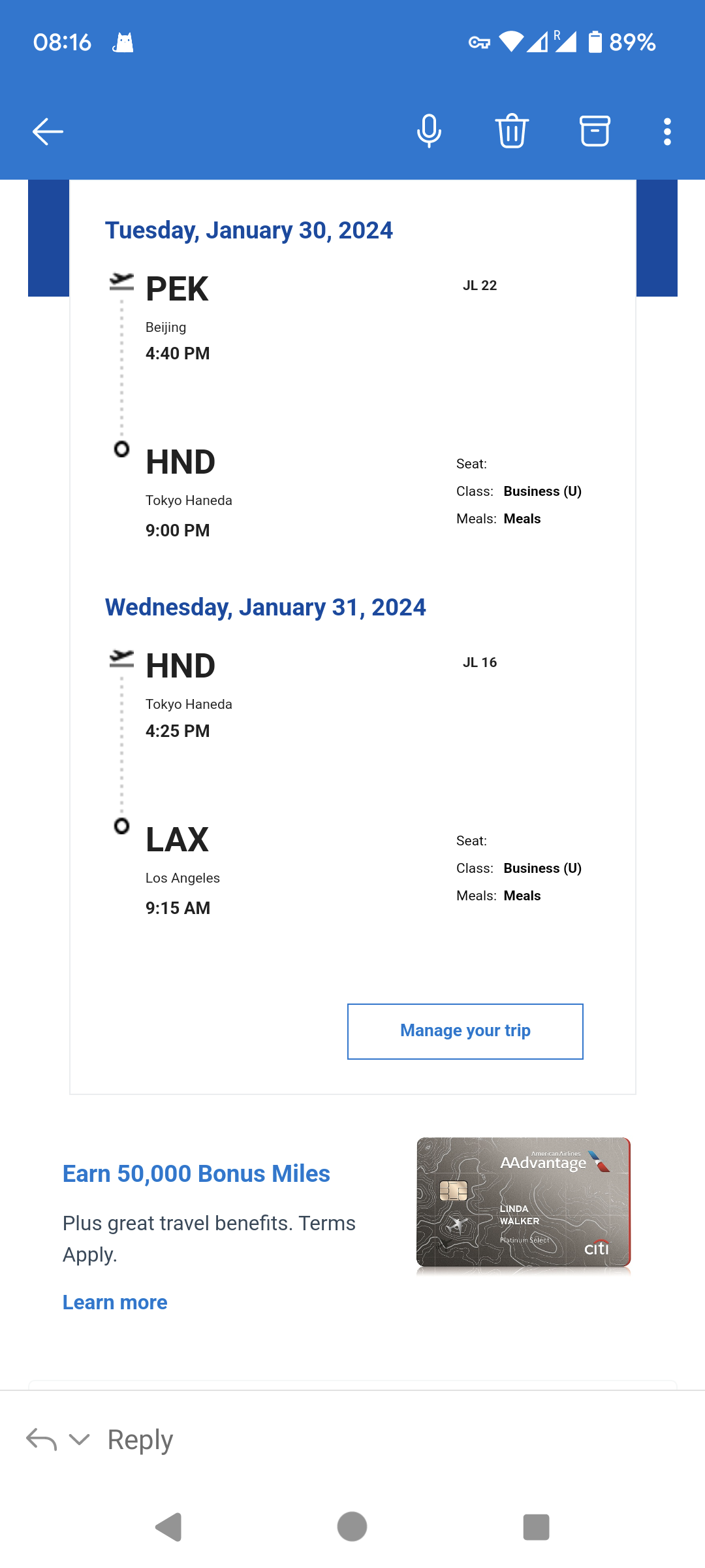 AA出现大量经济舱PEK-JFK/JFK-PEK联程票37.5k - #25，来自 qianyuan - 旅行 - 美卡论坛