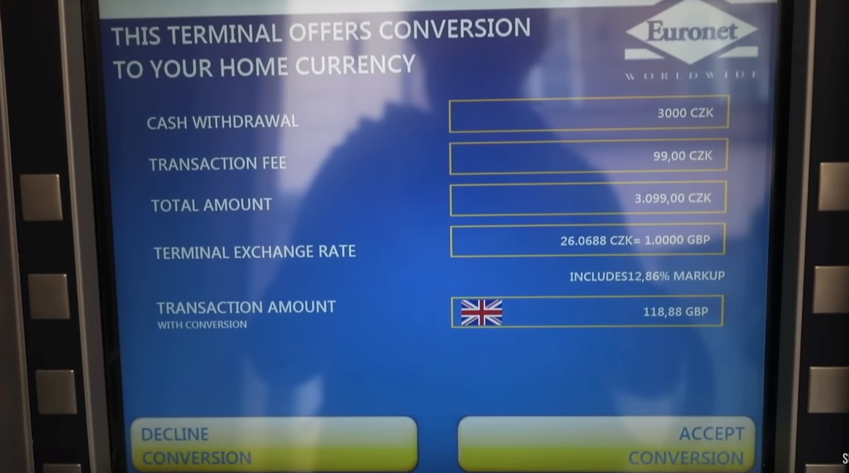 全球ATM Fees and DCC(Dynamic Currency Conversion) DP 贴 - 旅行 - 美卡论坛