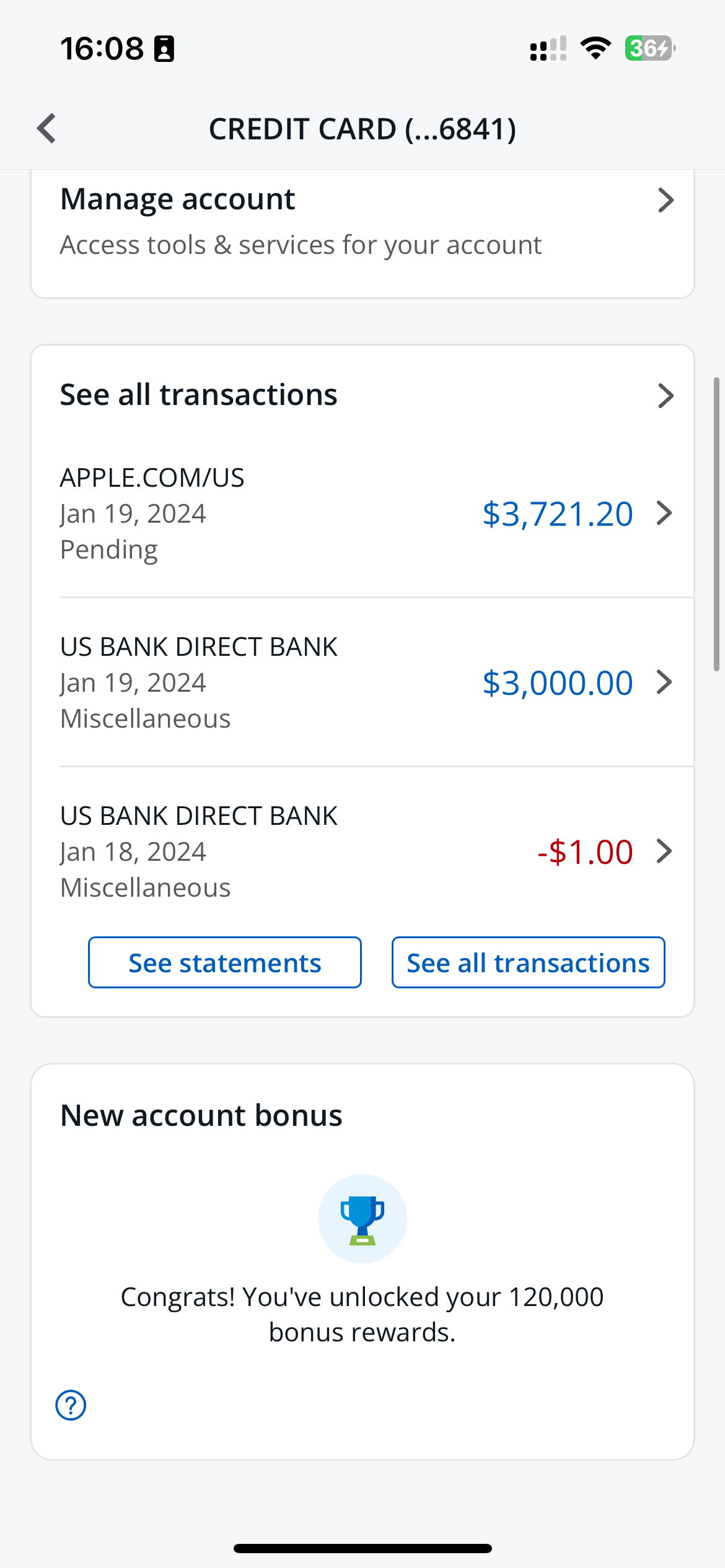 【DEAD】Chase Ink CIU 120k 冲啊 - #488，来自 ErenWang - 信用卡 - 美卡论坛