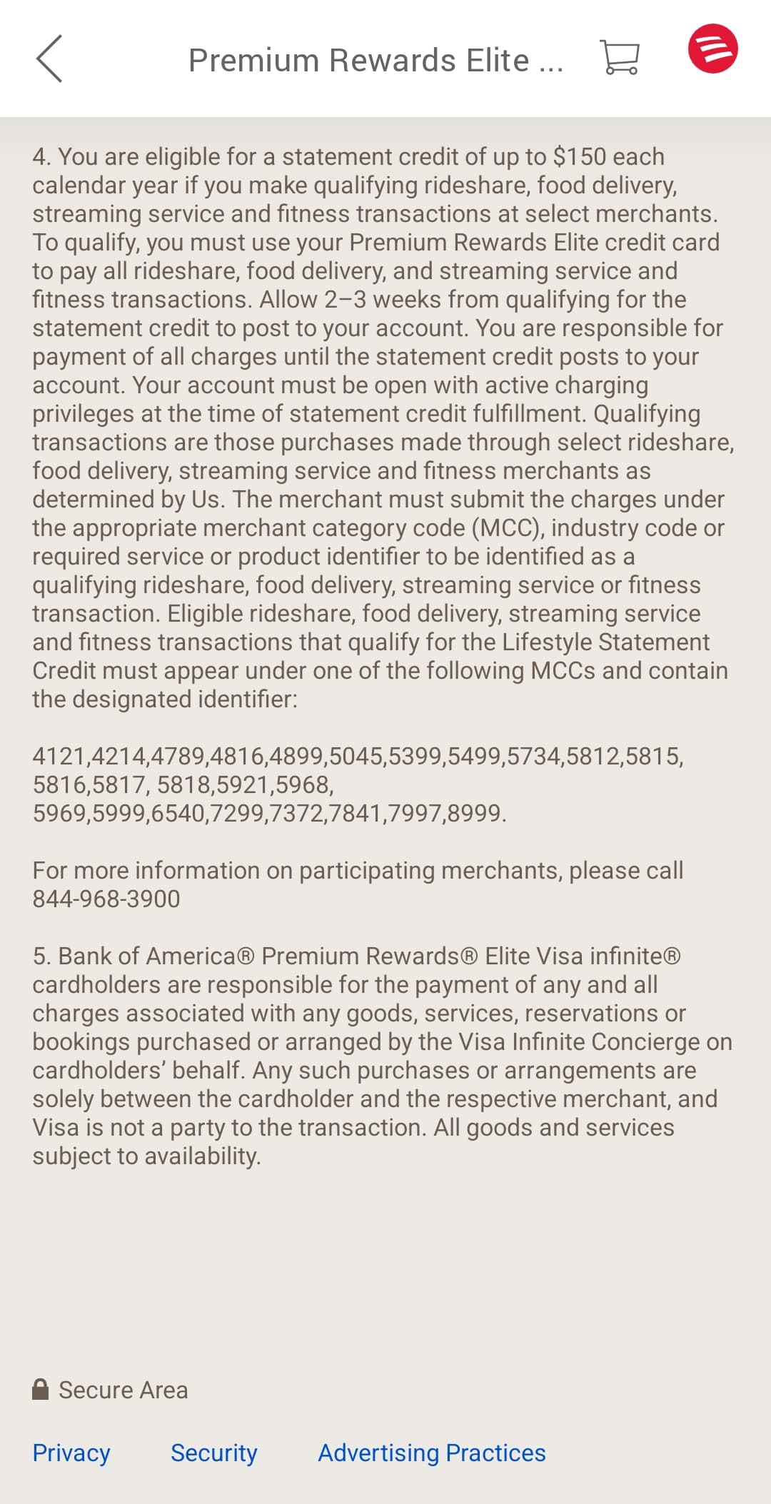 BoA Premium Rewards Elite 150 Lifestyle 报销求助 - 信用卡 - 美卡论坛