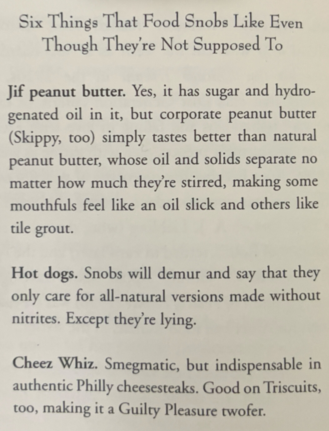 拆解 Food Snobbery【推书】 - 吃货 - 美卡论坛
