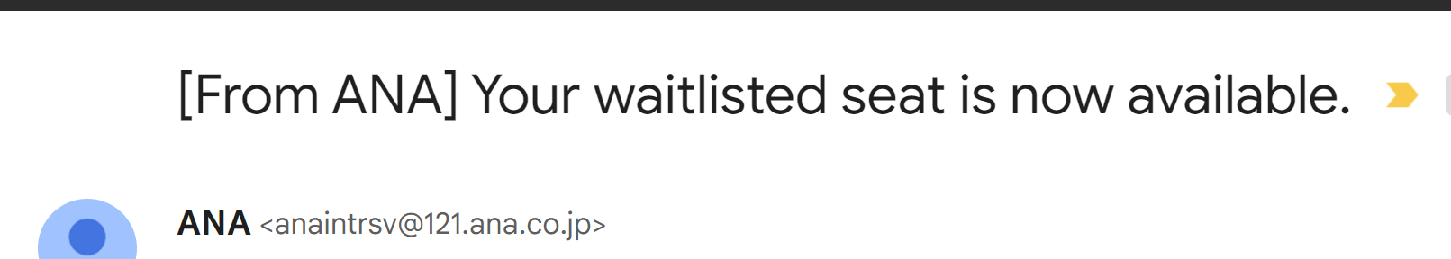 ana 的waitlist有可能真正的clear吗？ - #5，来自 DUFAW - 旅行 - 美卡论坛