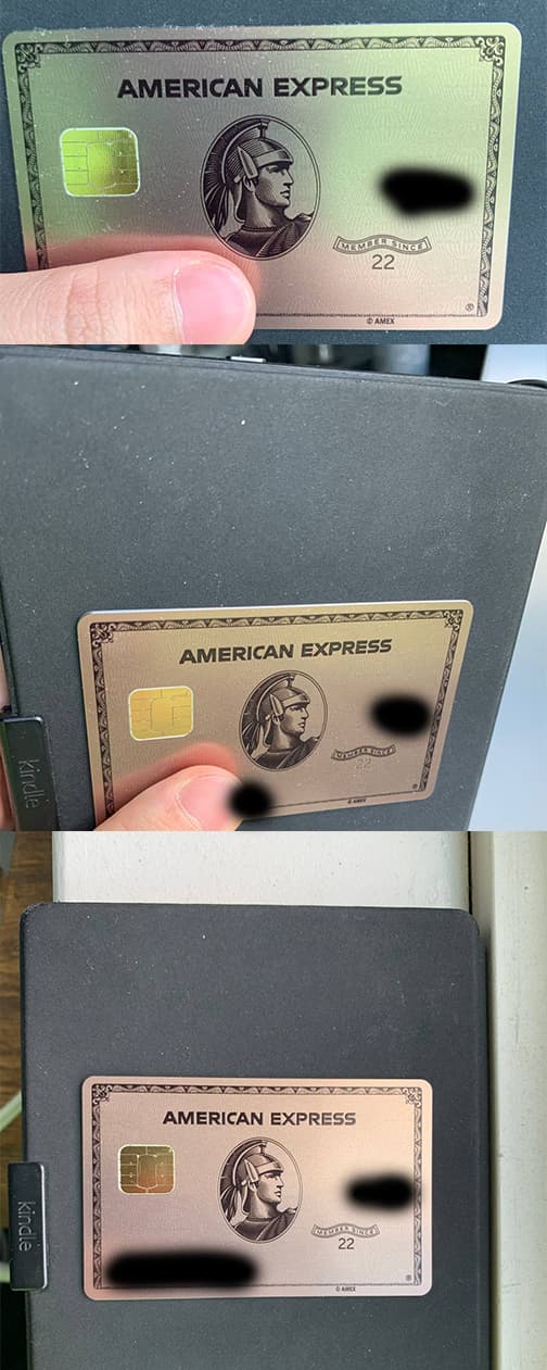 AMEX Rose Gold 卡面 - #4，来自 dolorhunter - 信用卡 - 美卡论坛
