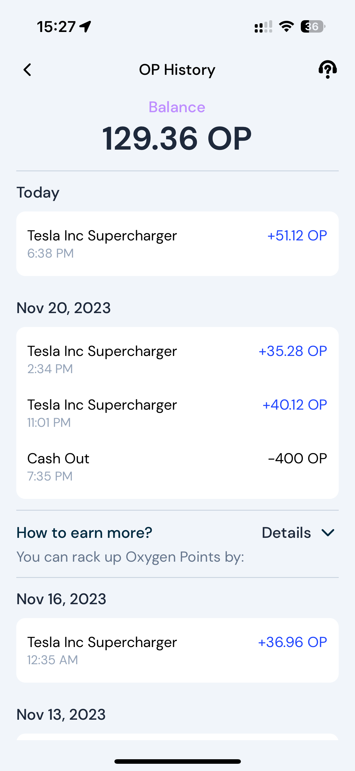 EV Bluedot debit Card 