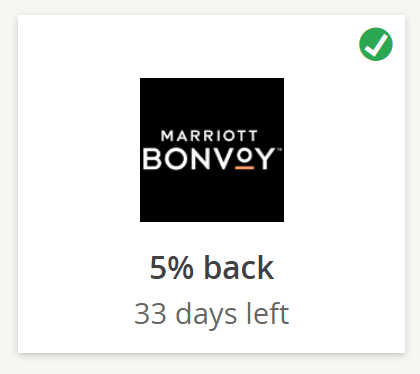 Chase offer Marriott 5%off - 信用卡 - 美卡论坛