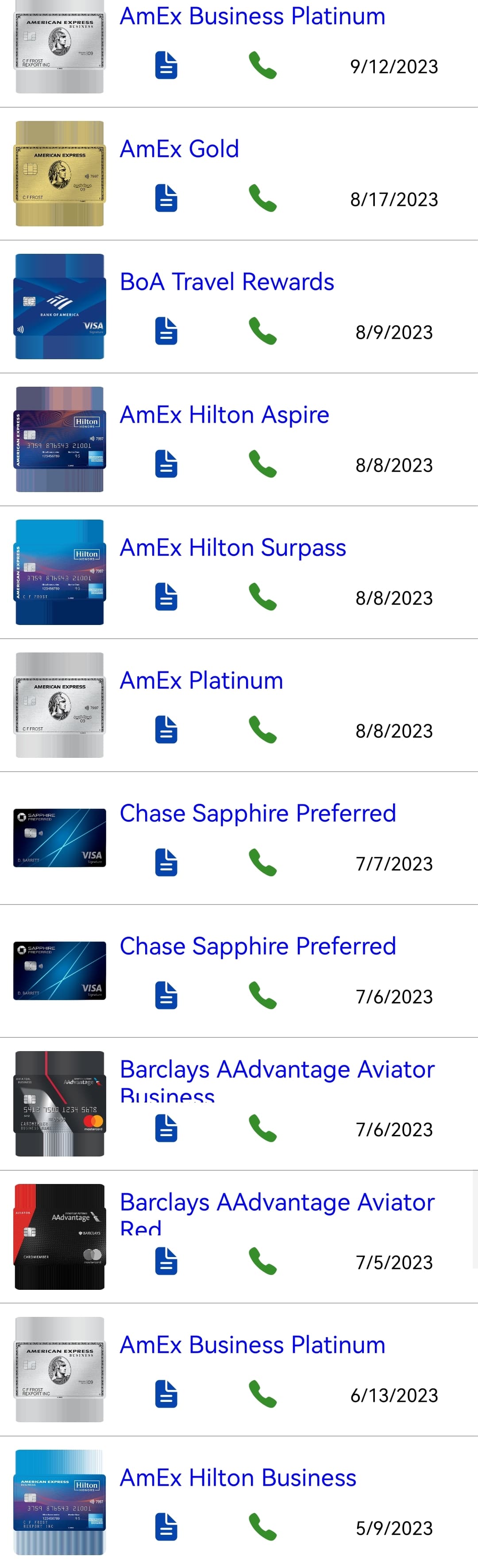 给论坛提供疯狂开卡DP (CSP + CSR + Amex aspire + Cap One Venture X + UAR) - #77 ...