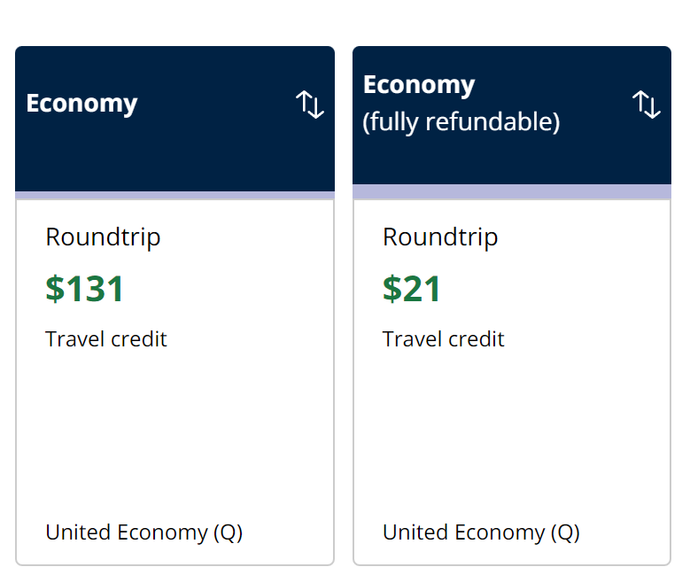 美联航change到fully refundable再退款可行吗？ - 航空常旅客 - 美卡论坛