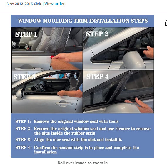 问1下 auto window trim/moulding容易换吗 准备自己弄 - 生活 - 美卡论坛
