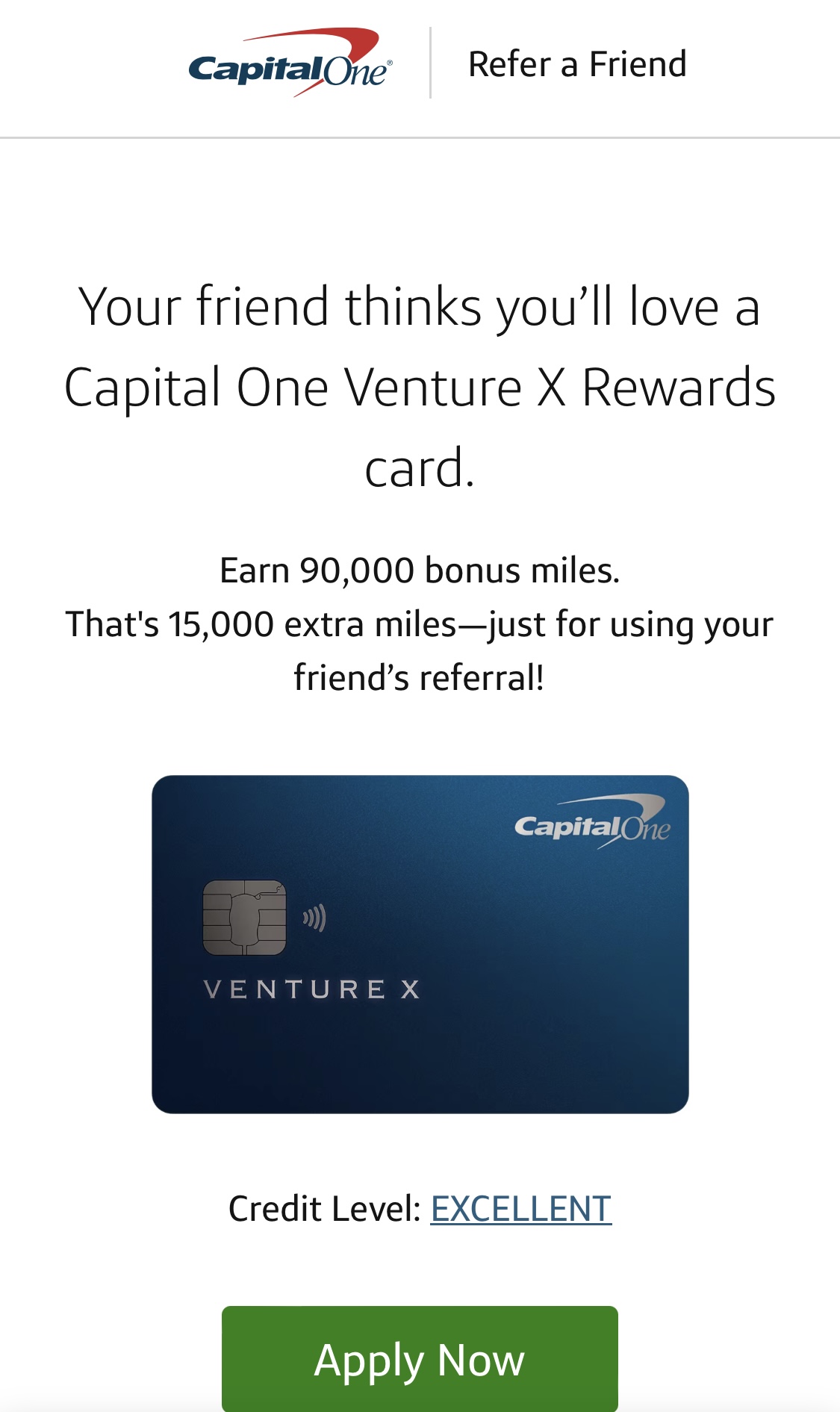 Capital One Venture X 90k Offer Refer 专贴 - #175 - Refer专区 - 美卡论坛