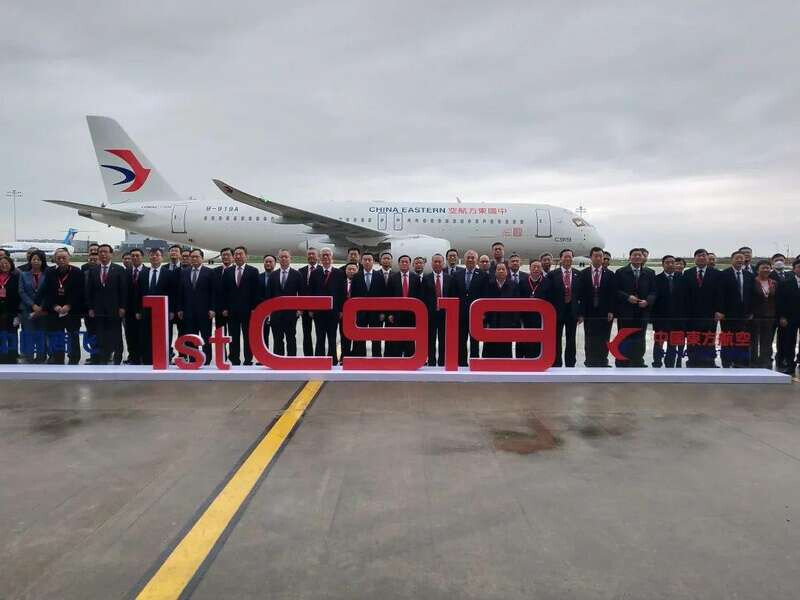 第一架C919终于正式交付MU - 航空常旅客 - 美卡论坛