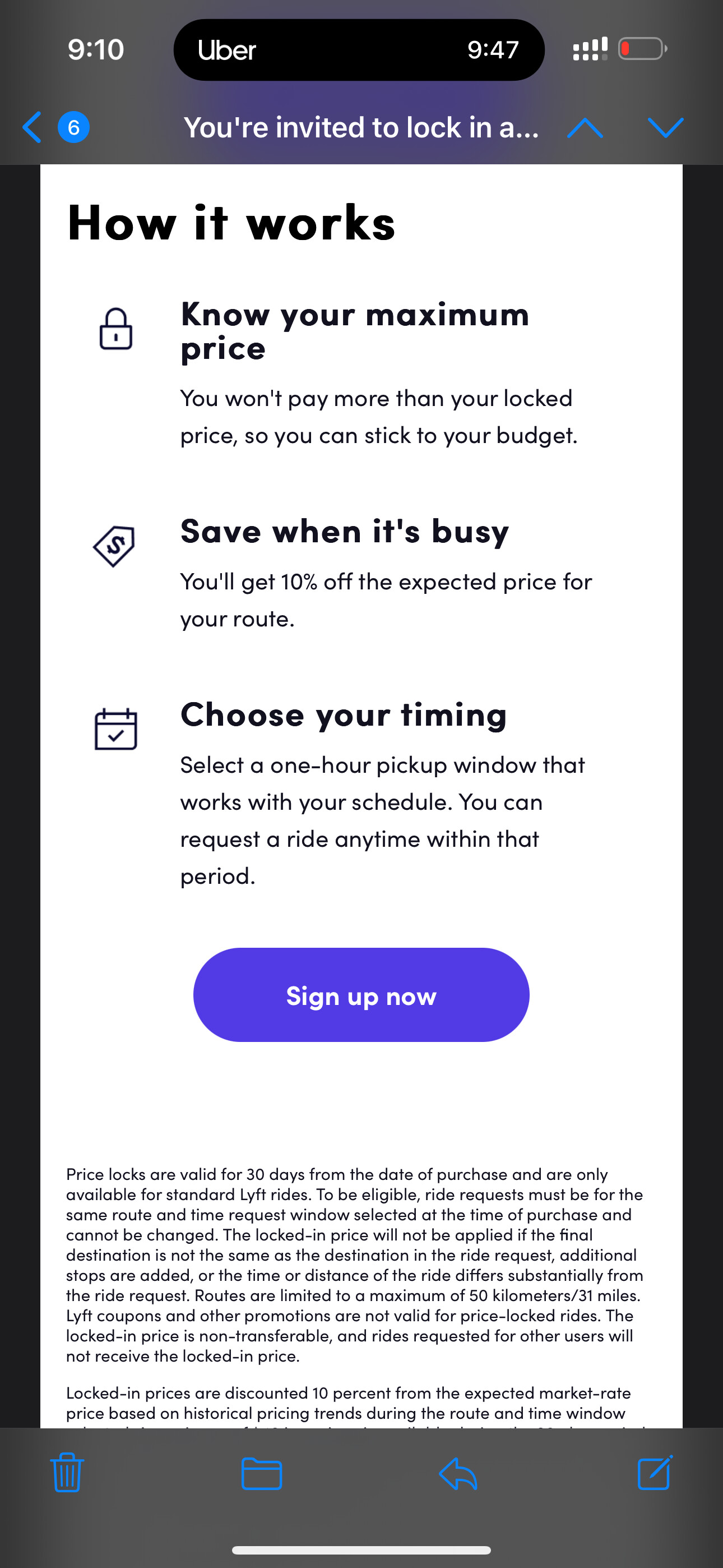 Lyft 新功能price lock - 败家 - 美卡论坛