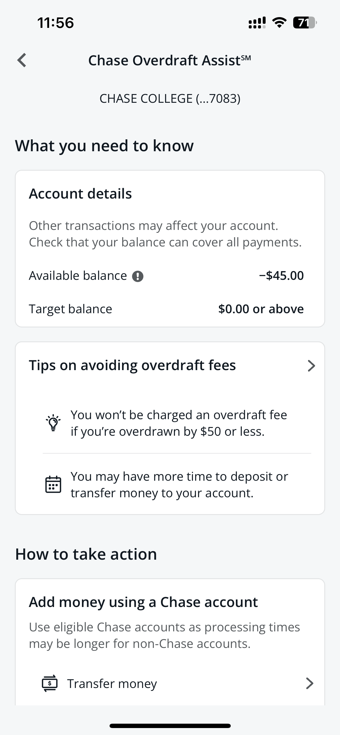 关于Chase的overdraft - 玩卡 - 美卡论坛