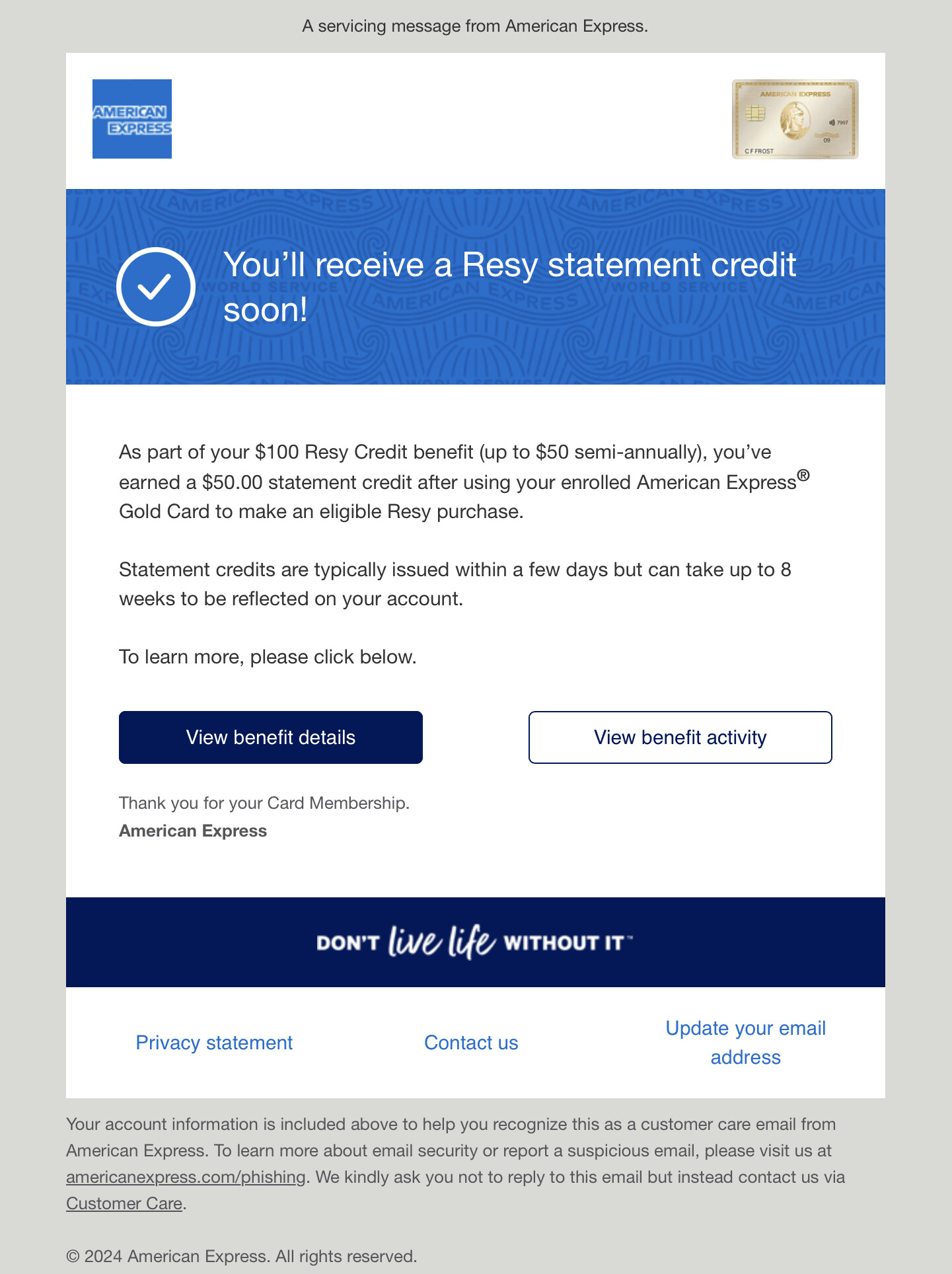 Amex Gold新福利100 Resy Credit和84 Dunkin怎么用出最大价值 - #225，来自 Olympics - 信用卡 ...