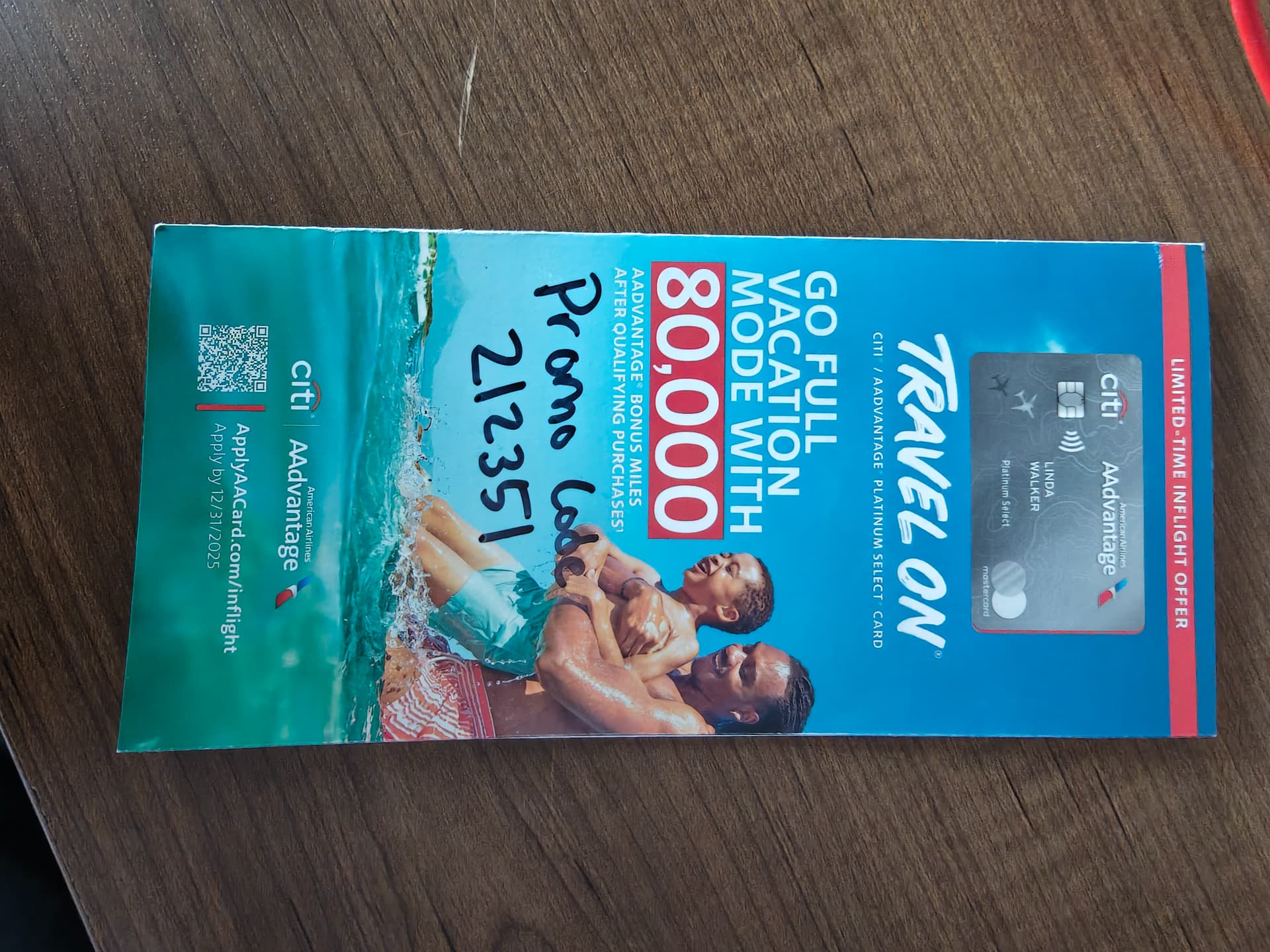 Citi AA Platinum Select 80k limited time 开卡 [官网公开offer] - #1550，来自 ...
