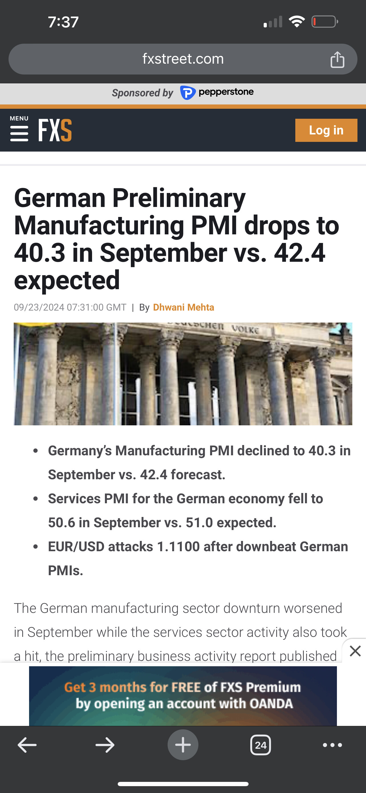 九月德国pmi - 理财 - 美卡论坛