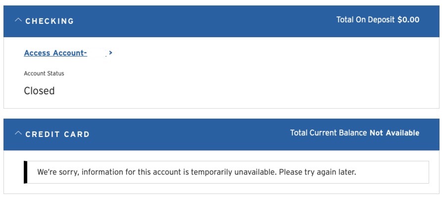 Citi checking 0 balance 被关，结果credit card也看不到了？ - 玩卡 - 美卡论坛