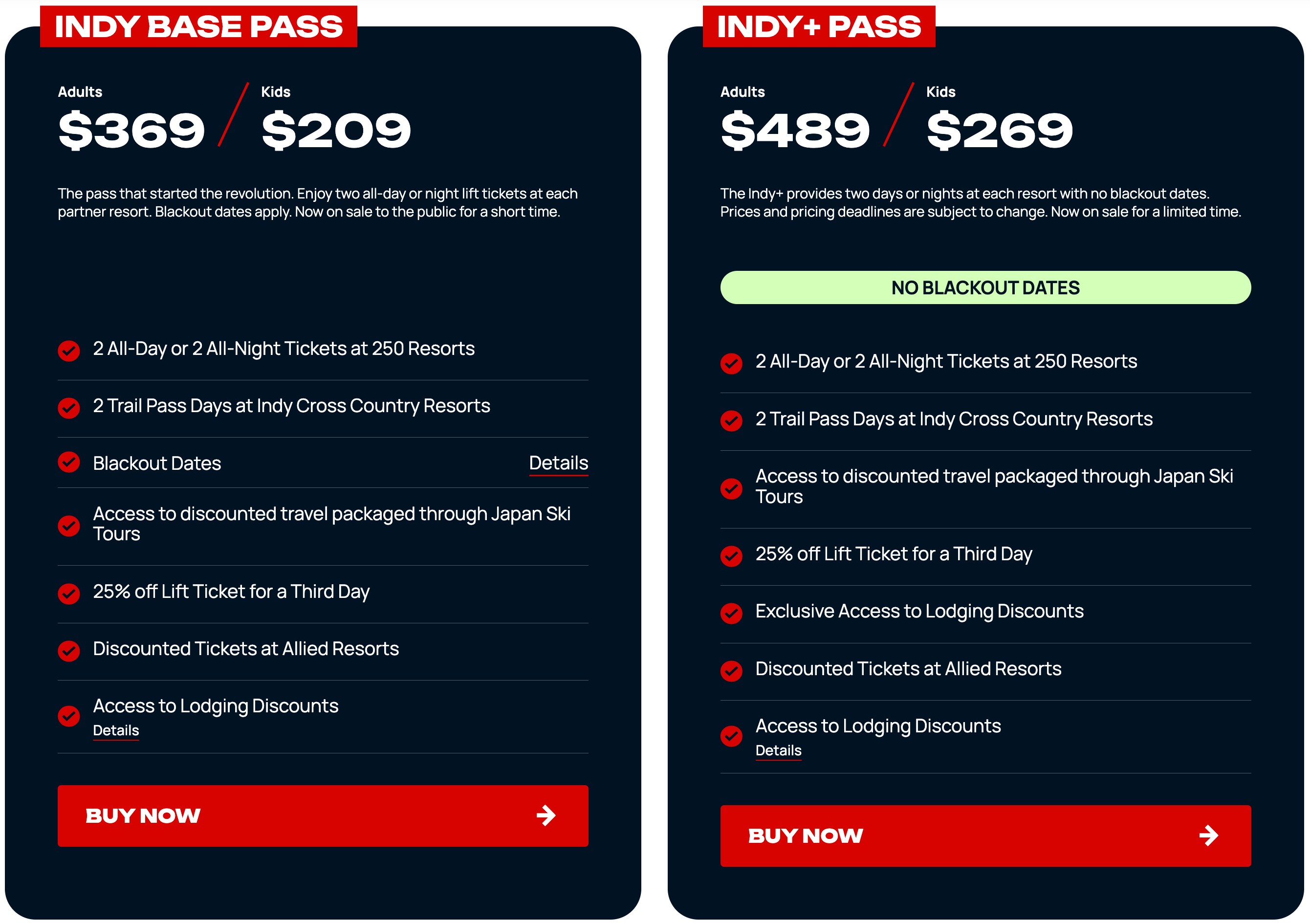 Epic Pass 2025/26 开售，可叠加 Amex offer（Ikon Pass 亦已开售，Indy Pass 已停售） - 旅行 ...