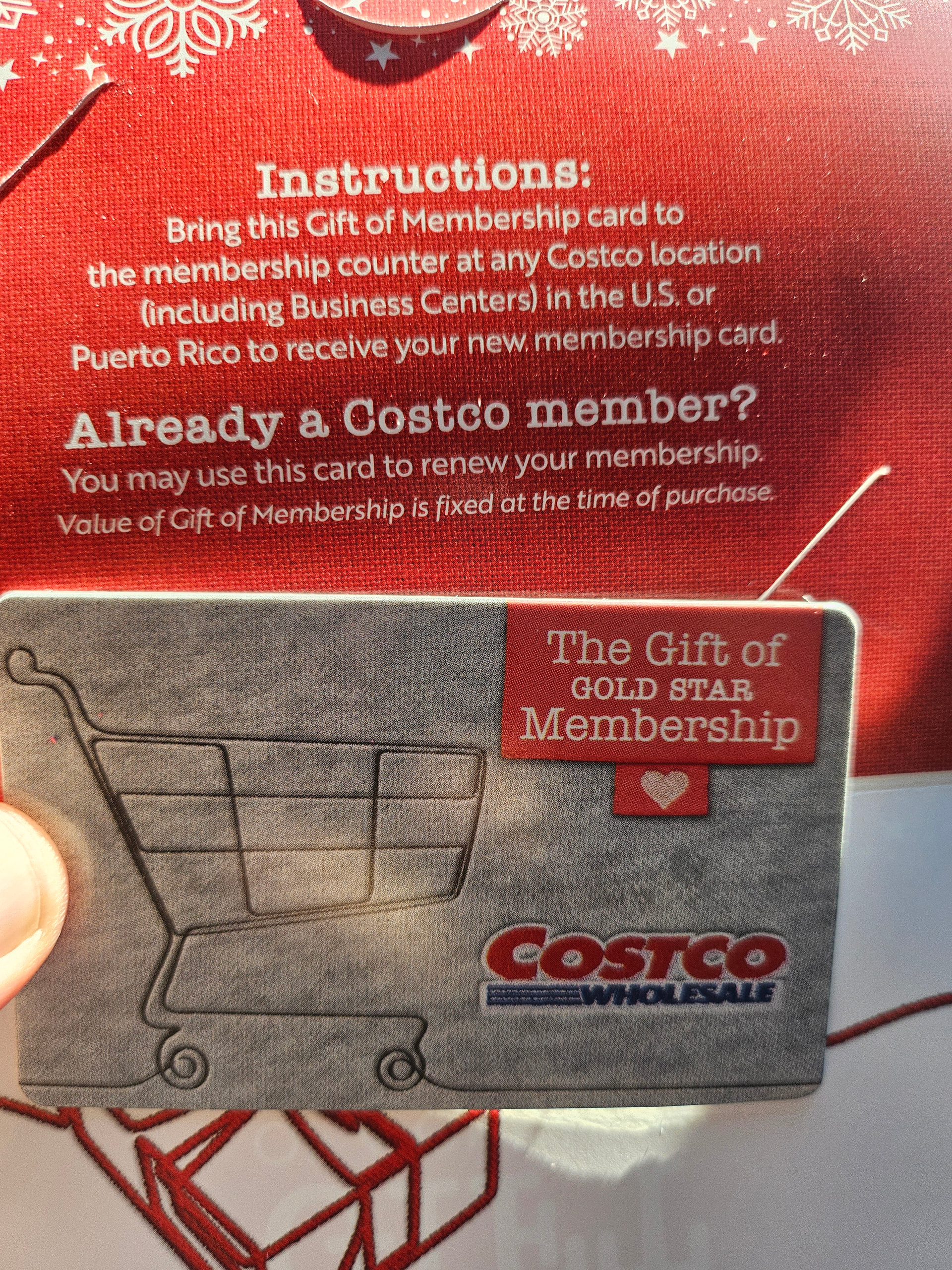 Costco店内 gift of membership送30 shop card - 败家 - 美卡论坛