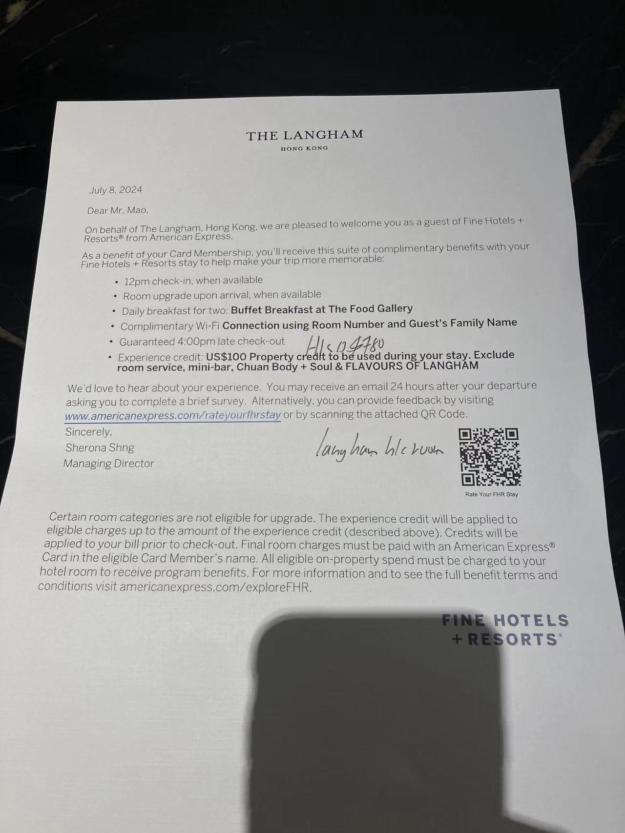 amex fhr帮家人预定 - 第 11 页 - 玩卡 - 美卡论坛