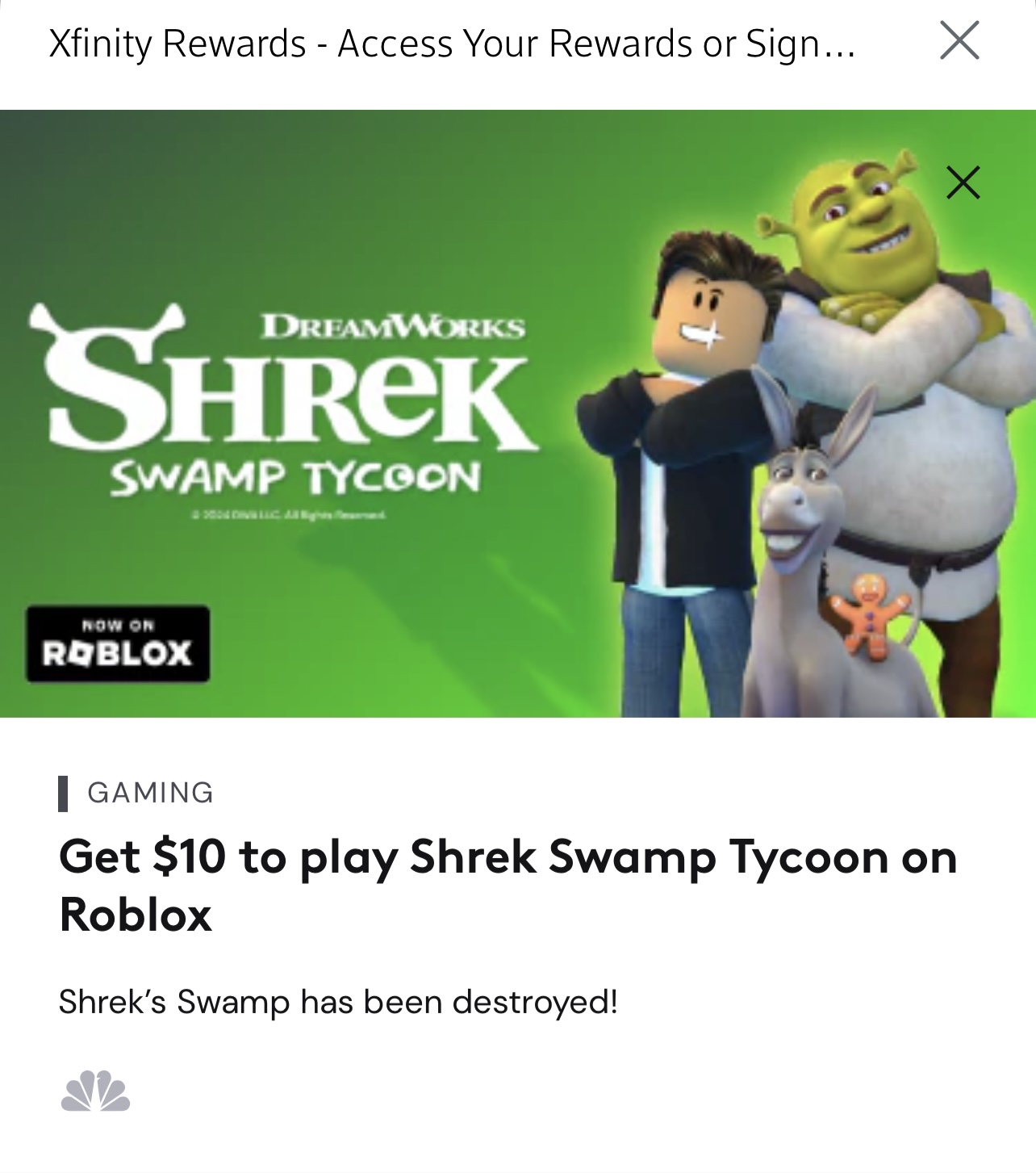 Xfinity Rewards Free $10 Roblox eGift Card - 购物折扣 - 美卡论坛