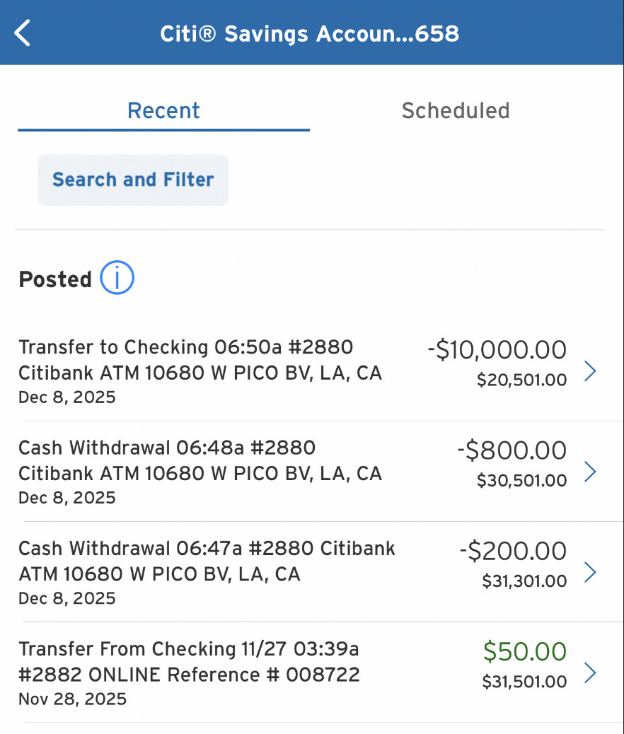 CITI Checking 无卡未激活也能被ATM盗刷取现 现在不认账 太不靠谱 - 银行账户 - 美卡论坛