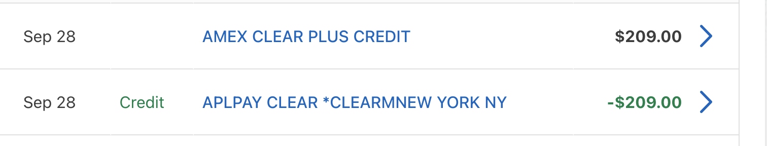 amex clear 报销好像修好了 - 玩卡 - 美卡论坛