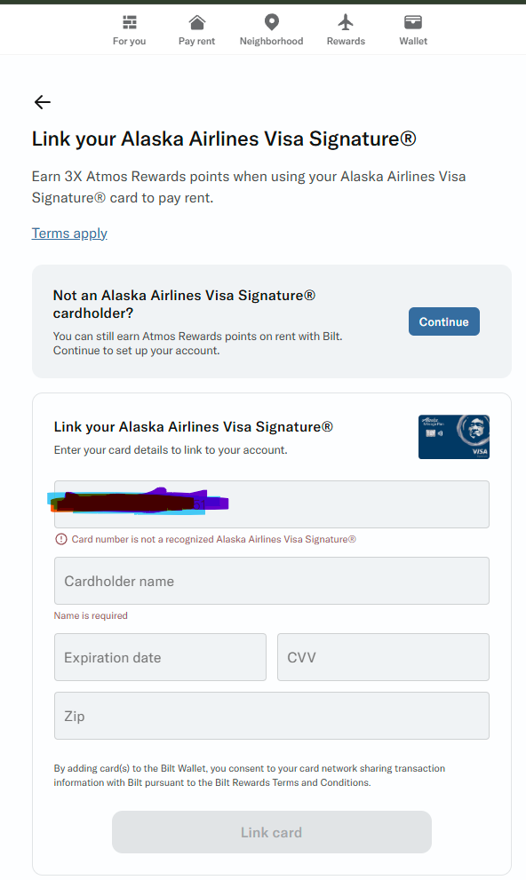Alaska Atmos card 套bilt付rent 3x积分？ - 第 3 页 - 玩卡 - 美卡论坛