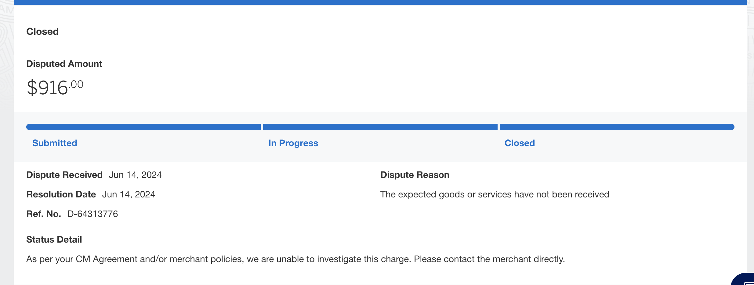 Amex dispute如何打赢无良商户 - 信用卡 - 美卡论坛