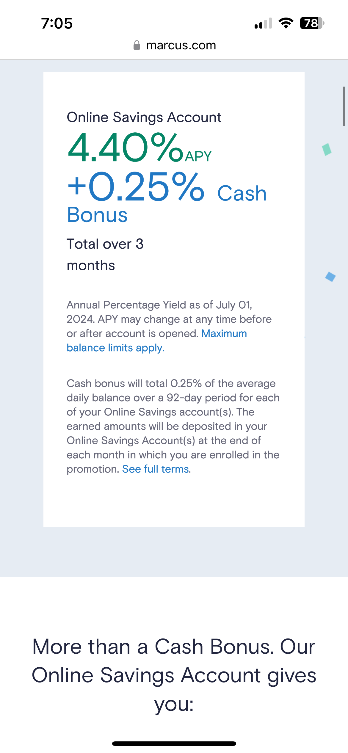 Marcus终于玩不起了，referal变成0.25了 （referral bonus和AARP bonus都没有变，只是说法变了) - 理财 ...