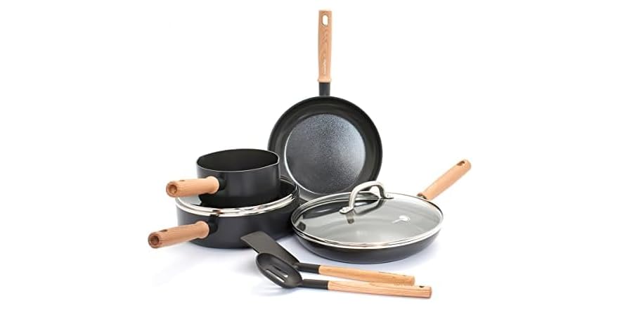 Greenpan non stick 8 piece set $16.99 @ Woot - 败家 - 美卡论坛